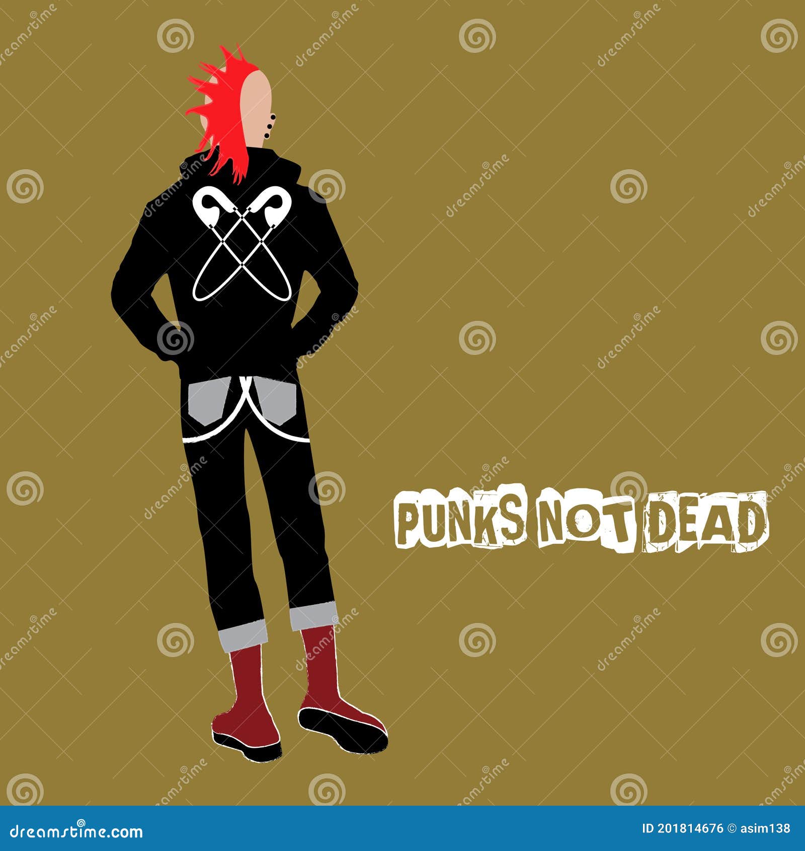 Punks Vector Logo. | CartoonDealer.com #81925228