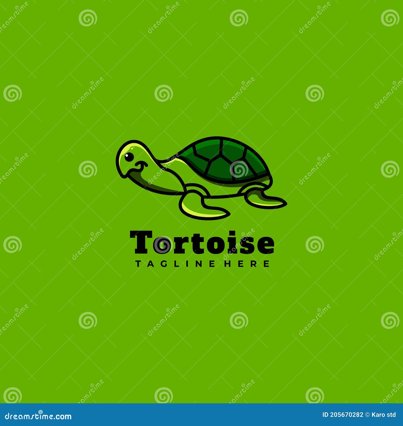 Tortoise Images in the Form of Beautiful Illustrations and Logos Stock ...