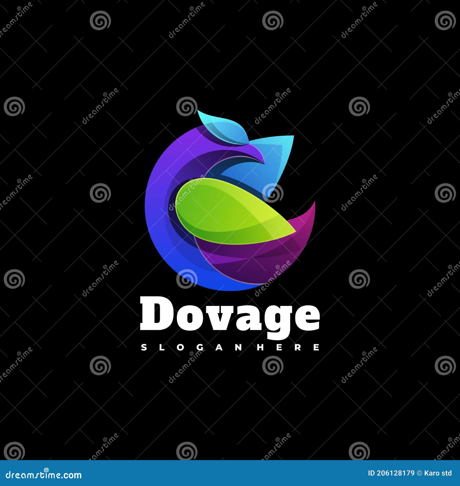 Dove Logo Design Is Suitable For Company Logos And Others Cartoon ...