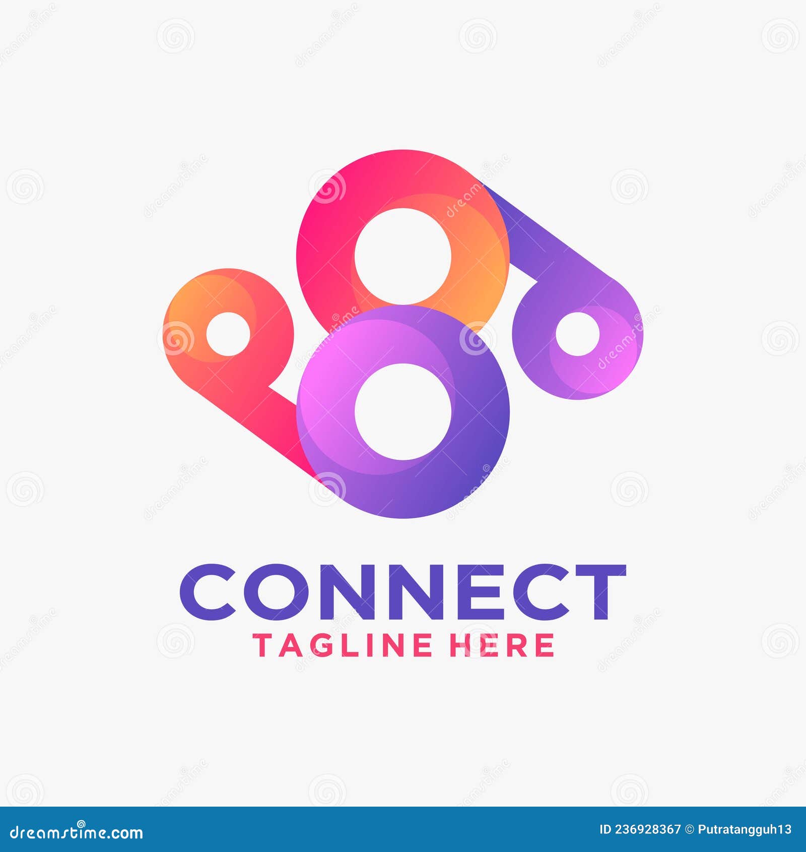 Tech connect logo design stock vector. Illustration of global - 236928367