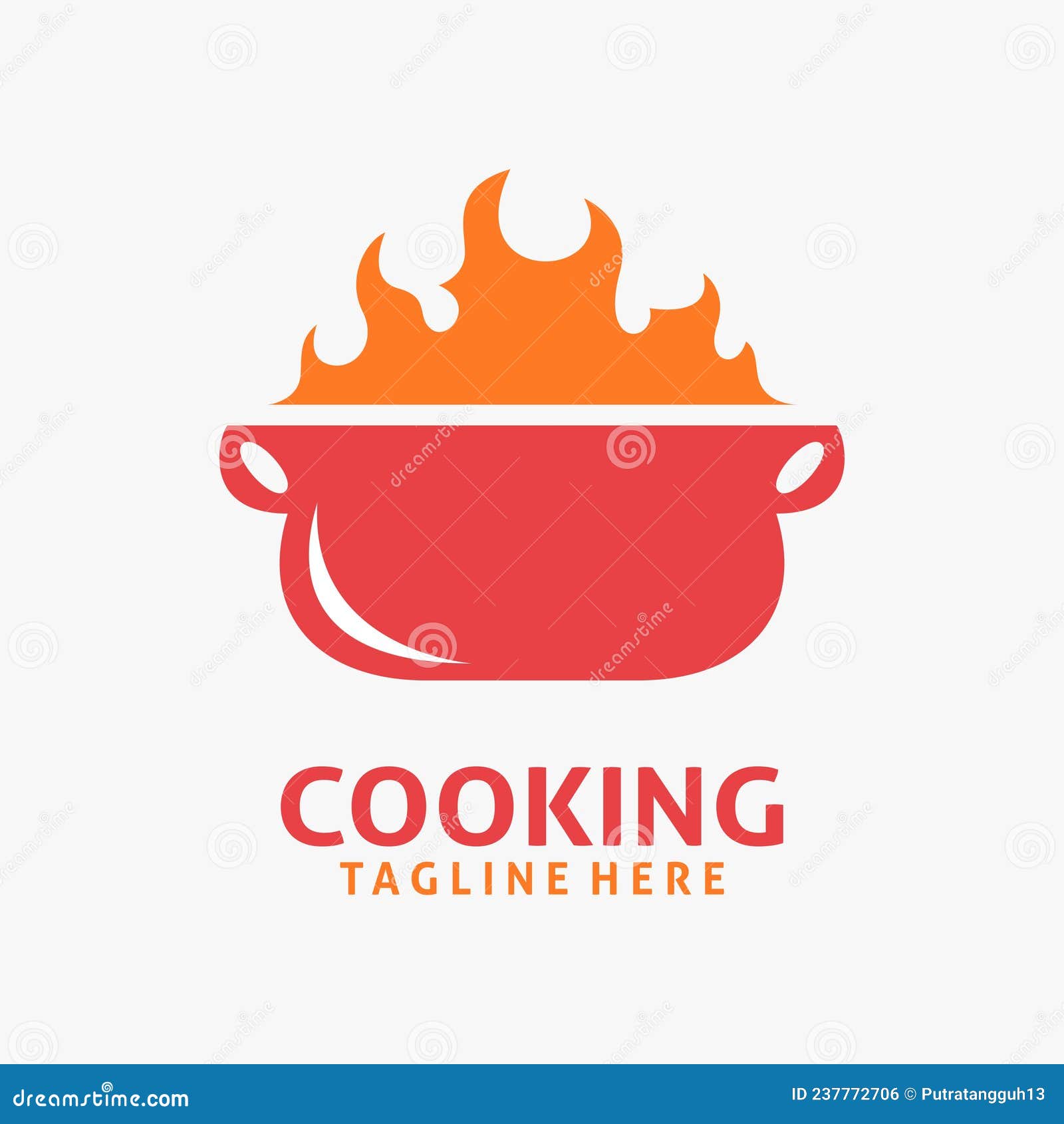 Hot cook logo design stock vector. Illustration of kitchen - 237772706
