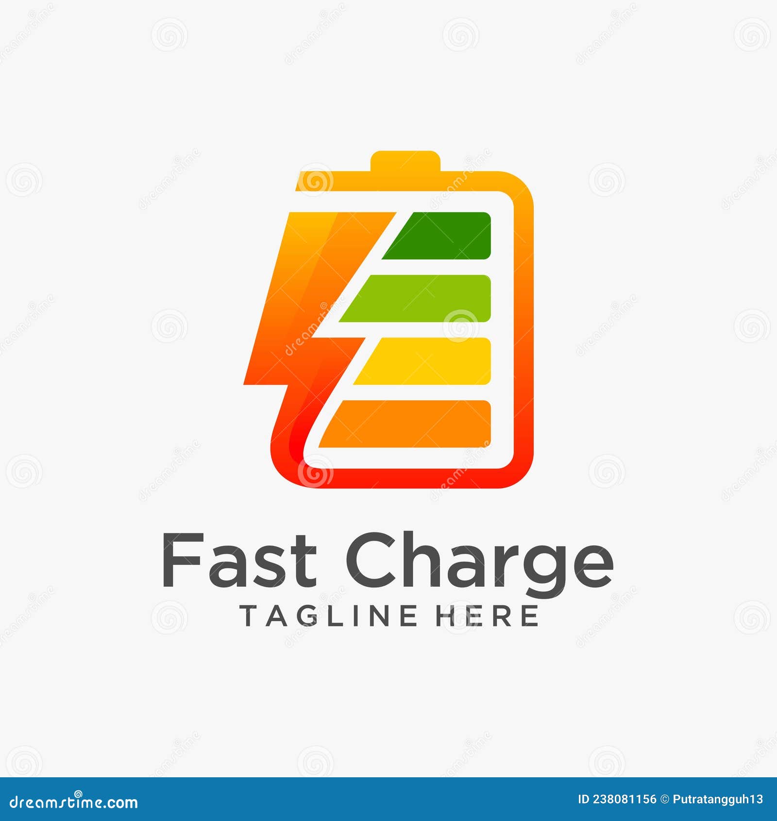 Fast Charge Battery Logo Design Stock Vector - Illustration of ideas ...