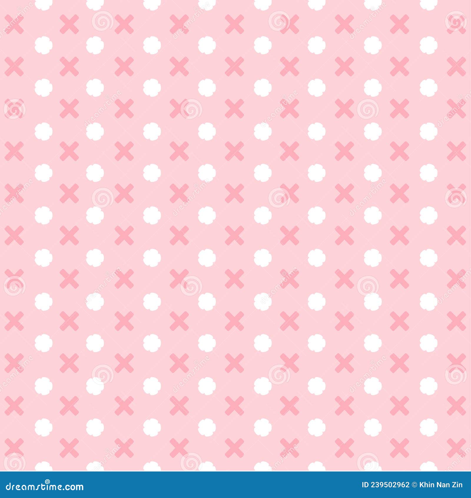 Xo pattern pink and white stock vector. Illustration of wallpaper ...