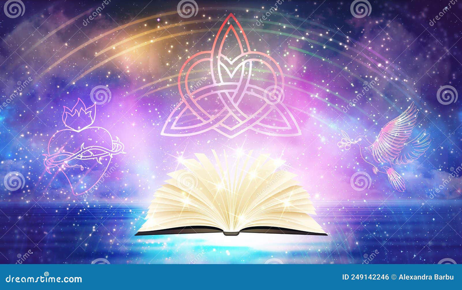 Magic Book, Book of Life, Akashic Records, Love Spell, Fairytale, Wish ...