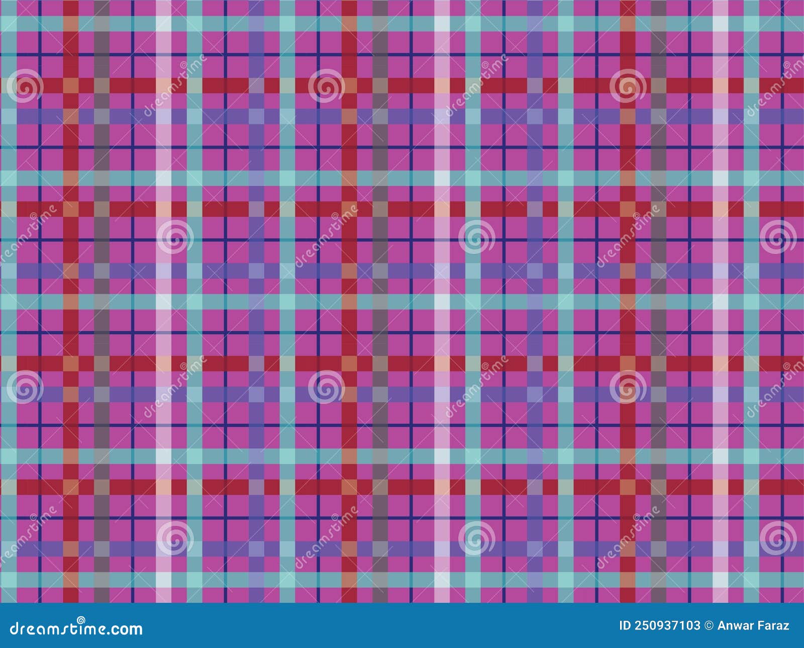Purple Check Tartan Plaid, Flannel Pattern Design Stock Illustration ...