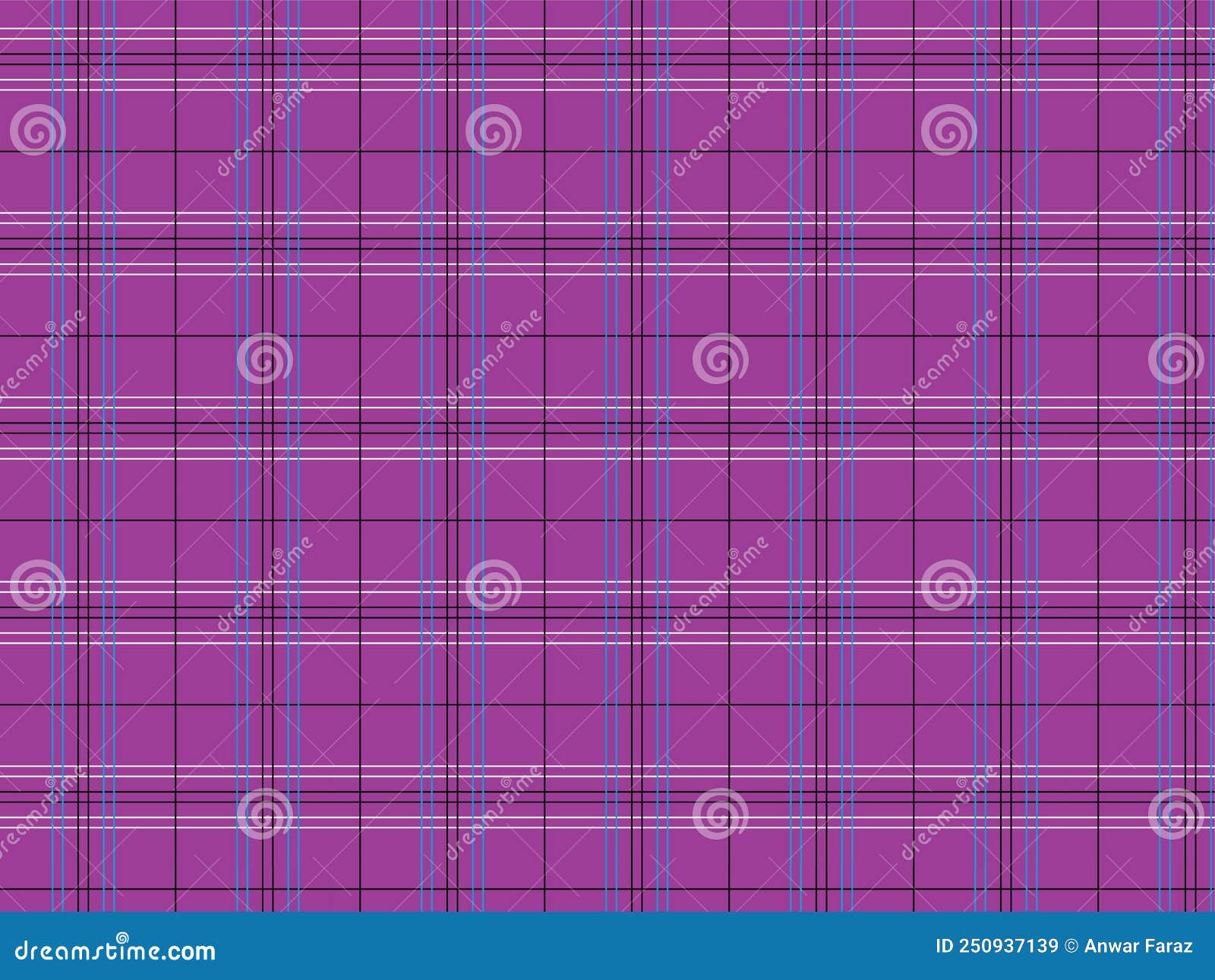 Purple Check Tartan Plaid, Flannel Pattern Design. Stock Illustration ...