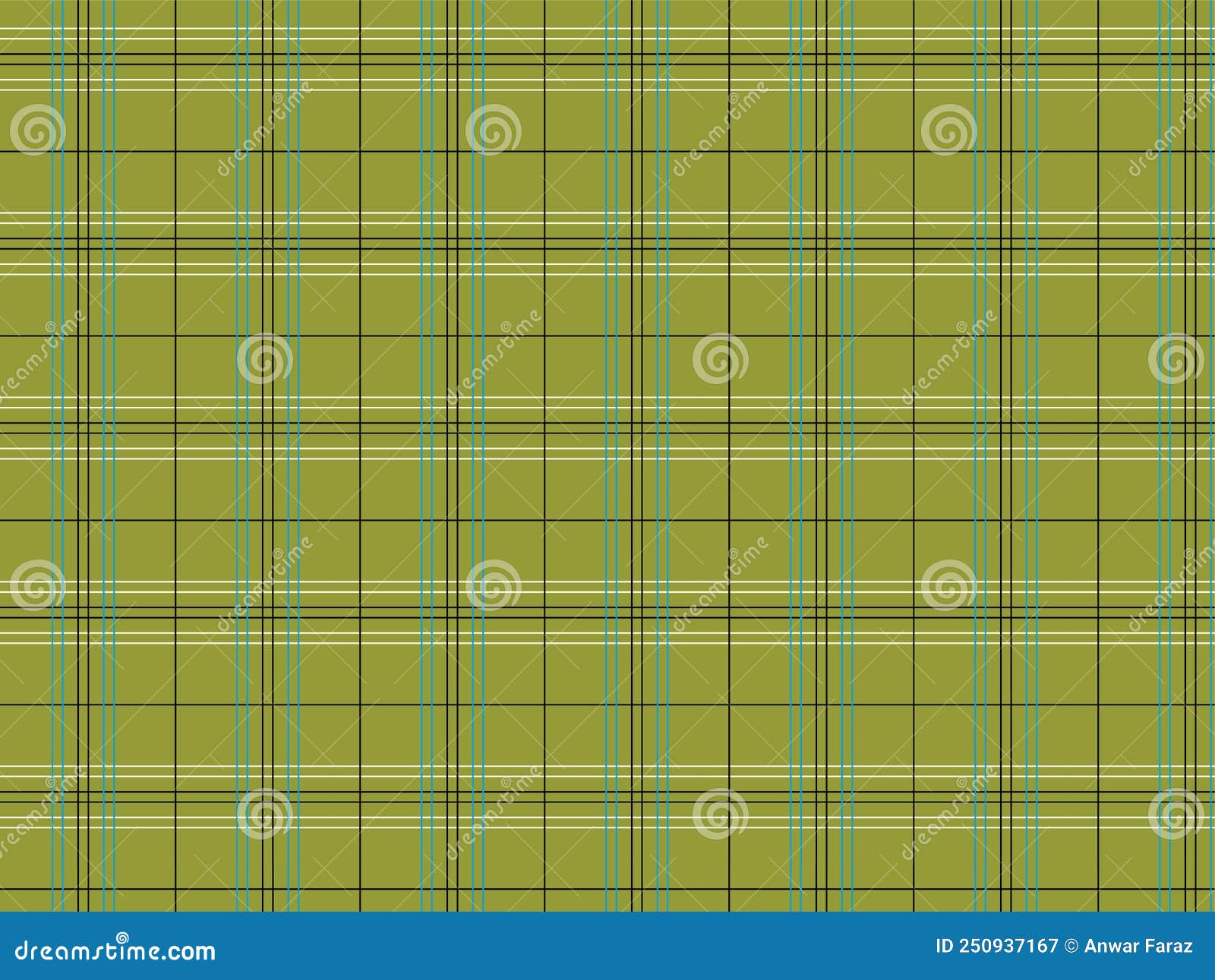Light Green Check Tartan Plaid Fannel Pattern Design Stock Illustration ...