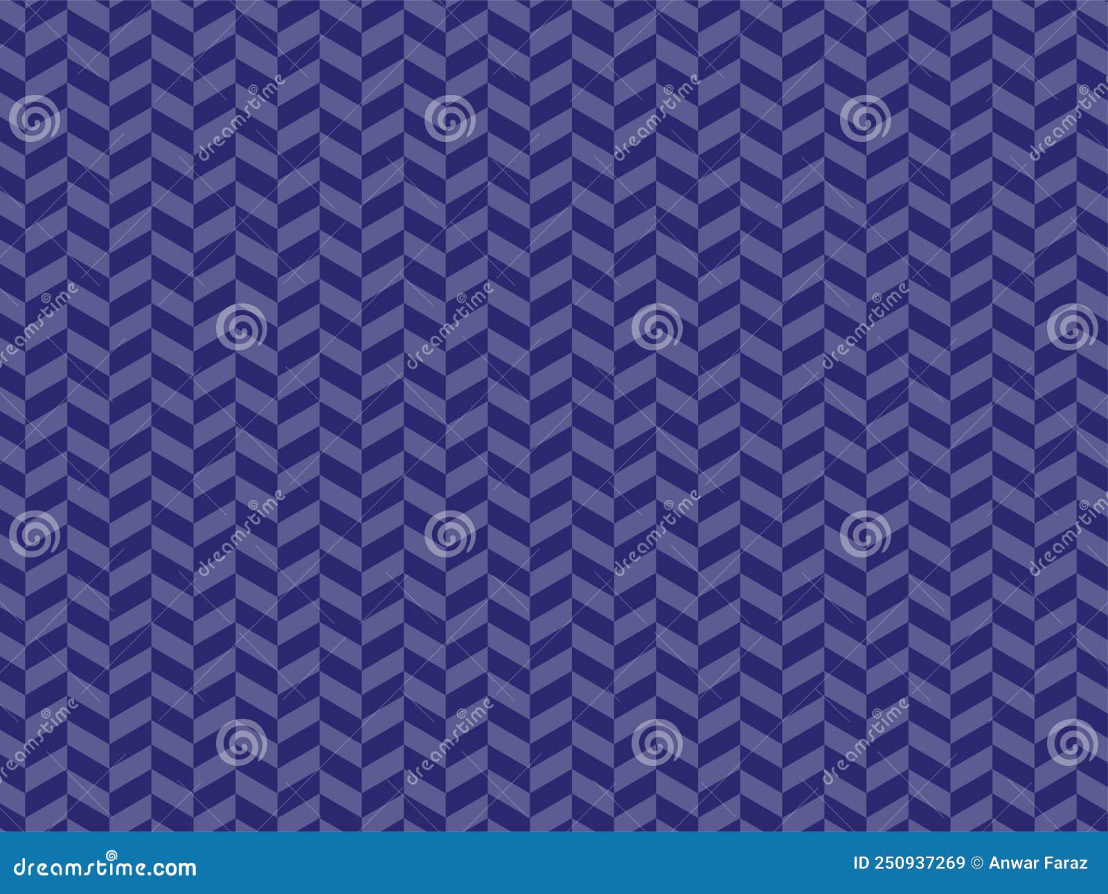 Light and Dark Navy Blue Chevron Pattern and Herringbone Pattern Design Stock Illustration ...