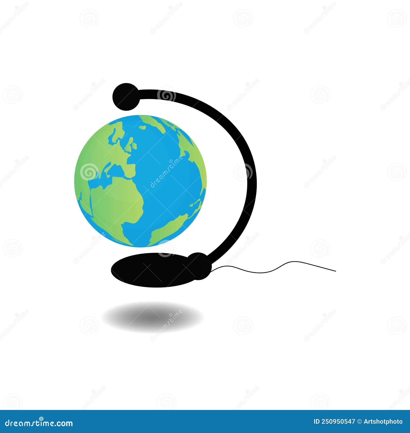 A Floating Earth Royalty-Free Stock Photo | CartoonDealer.com #11052327