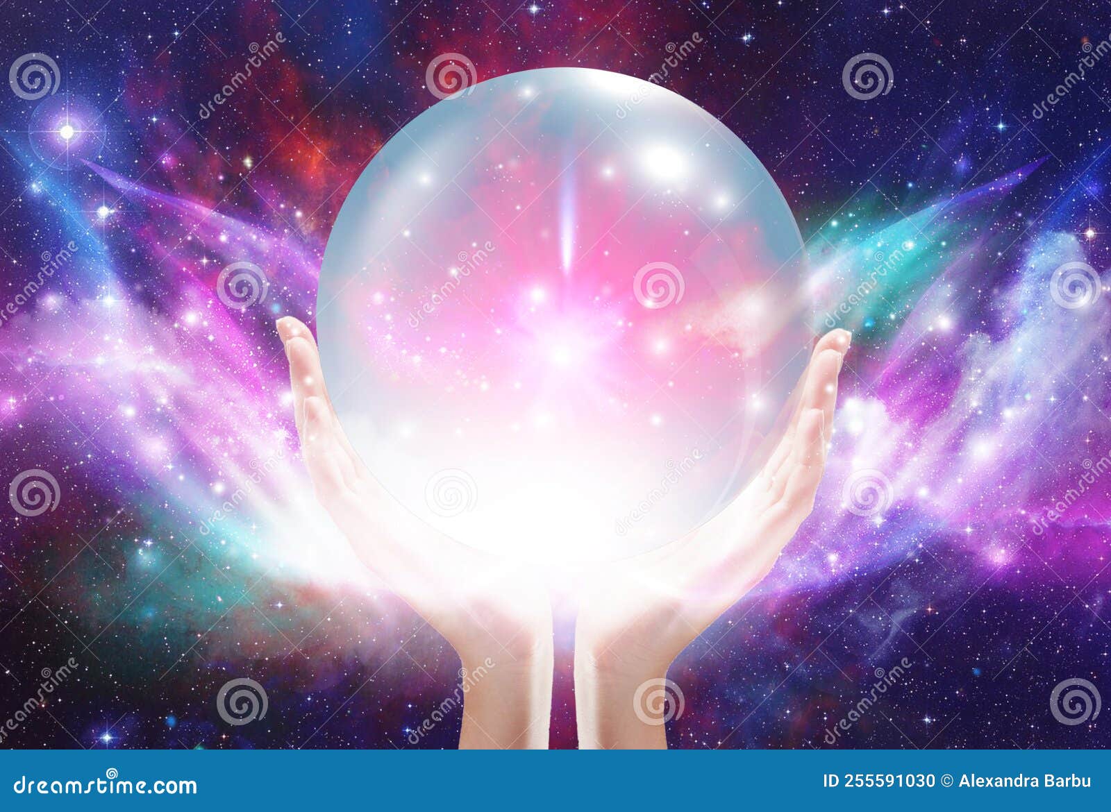 Magic Crystal Globe, Love Spell, Universe, Manifestation, Spiritual ...