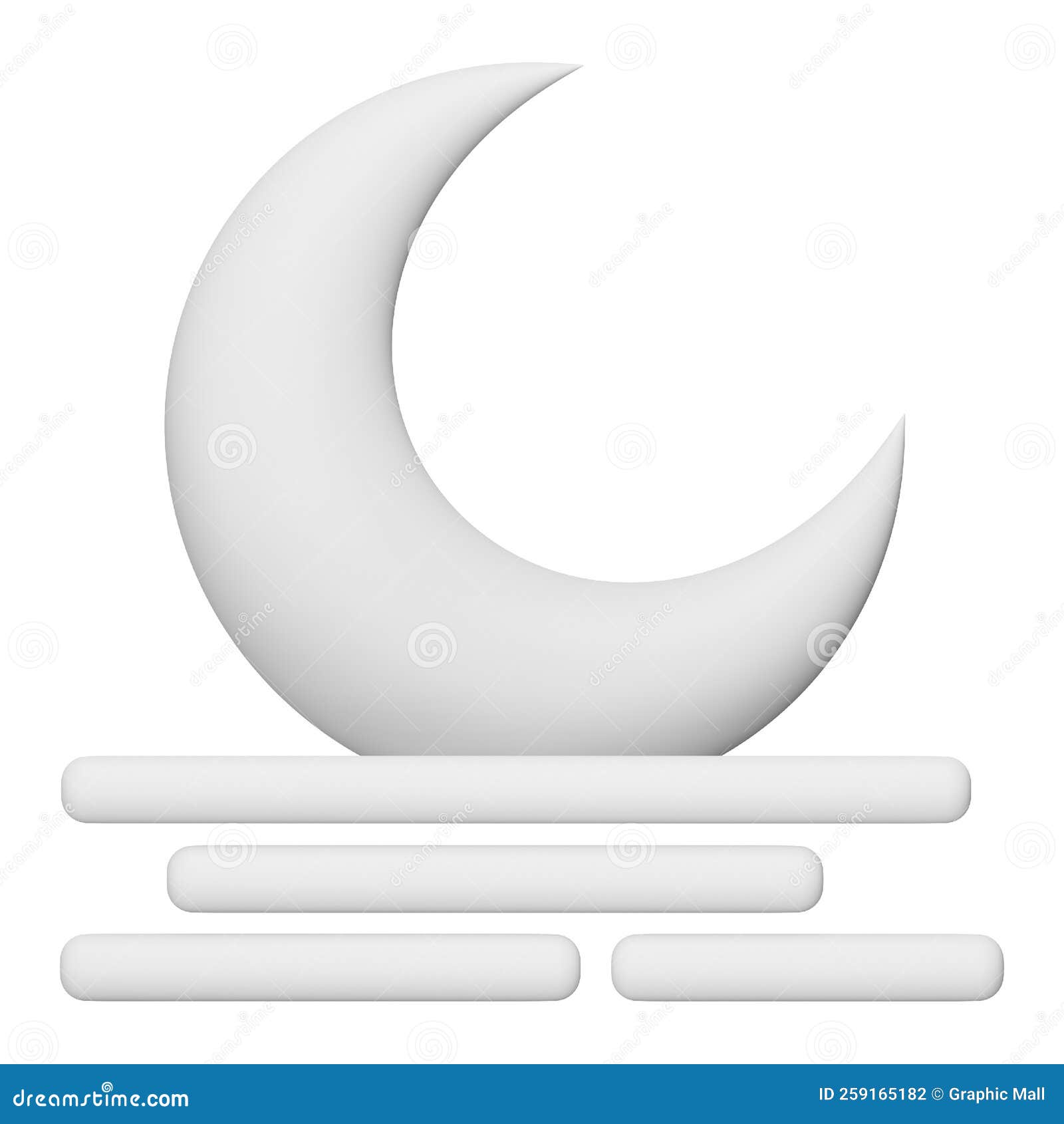 Moonrise Icon Vector. Trendy Flat Moonrise Icon From Weather Collection ...