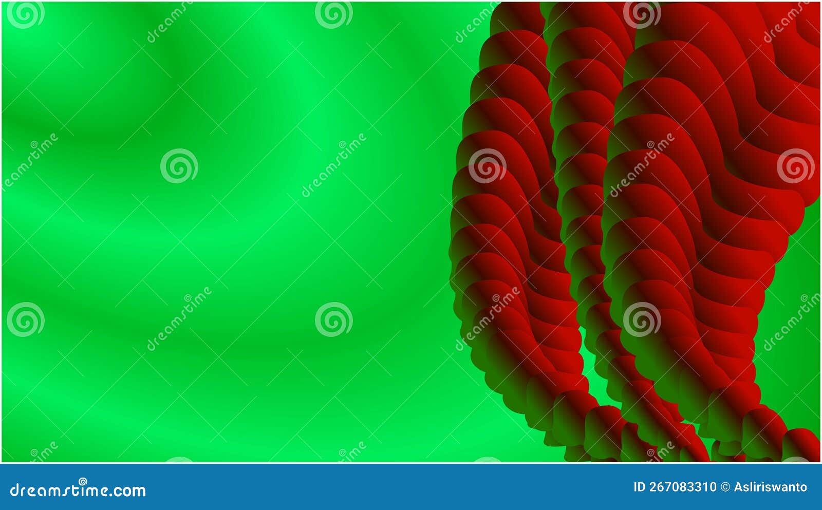 Green and Red Gradient Abstract Background with Fluid. Simple, Minimal ...