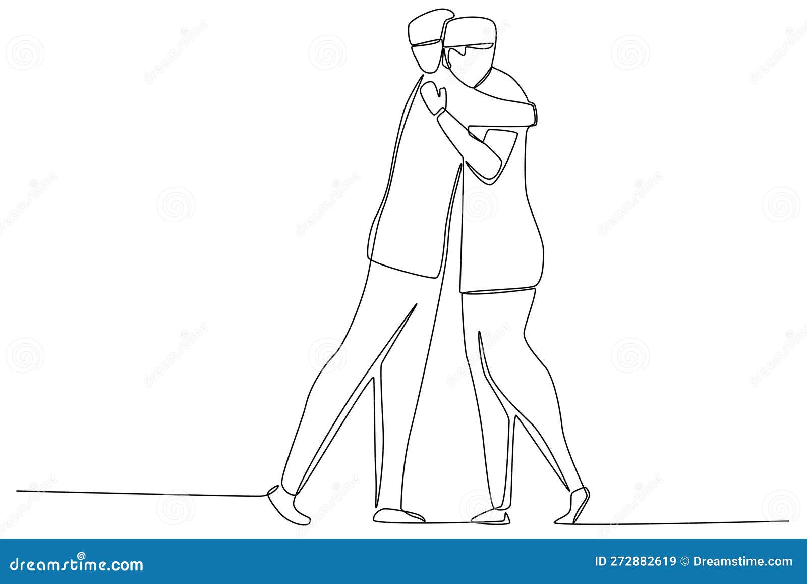 Two Brothers Hugging on Eid Mubarak Stock Vector - Illustration of ...