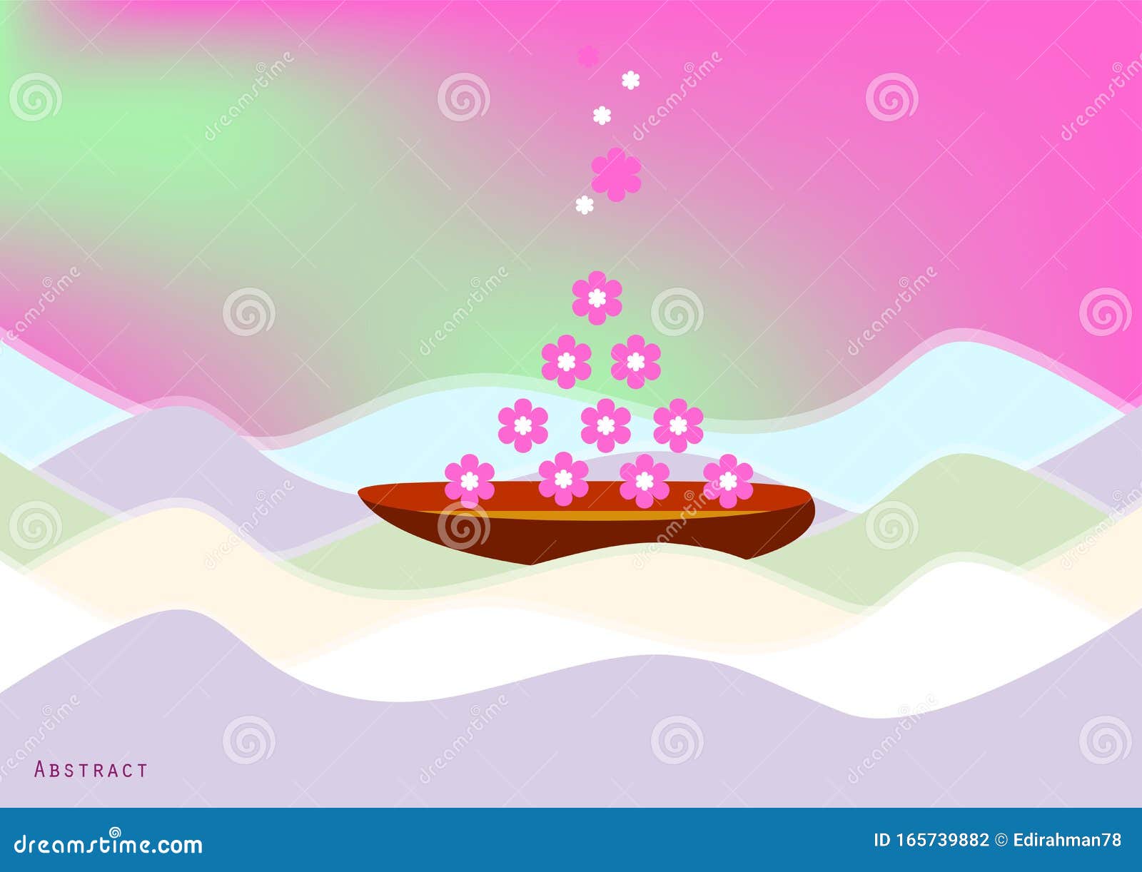 Sweet Abstract Background and Wallpaper Stock Vector - Illustration of ...
