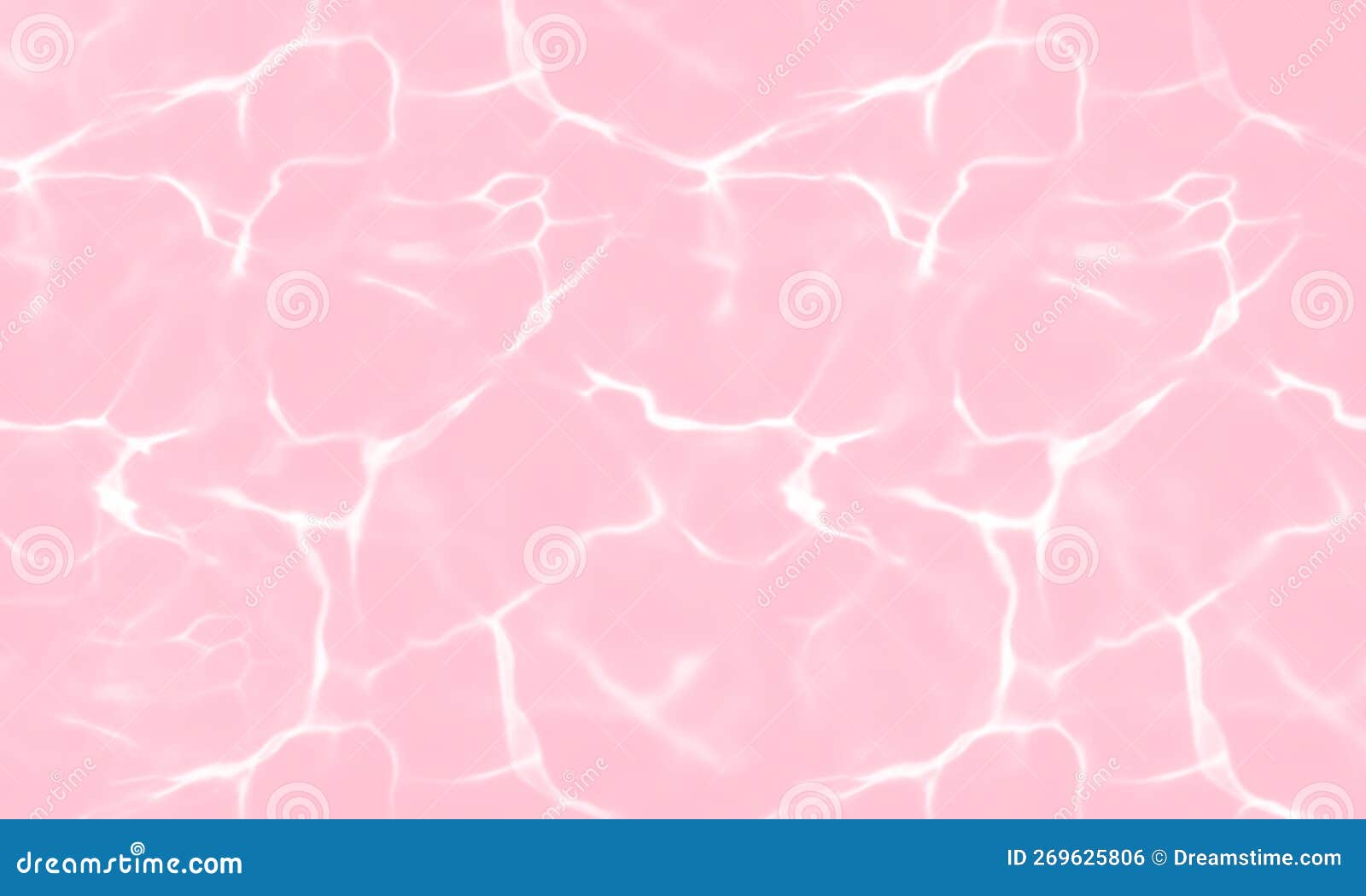 Rippled Pattern of Clean Water in a Pink Swimming Pool. Pink Swimming ...