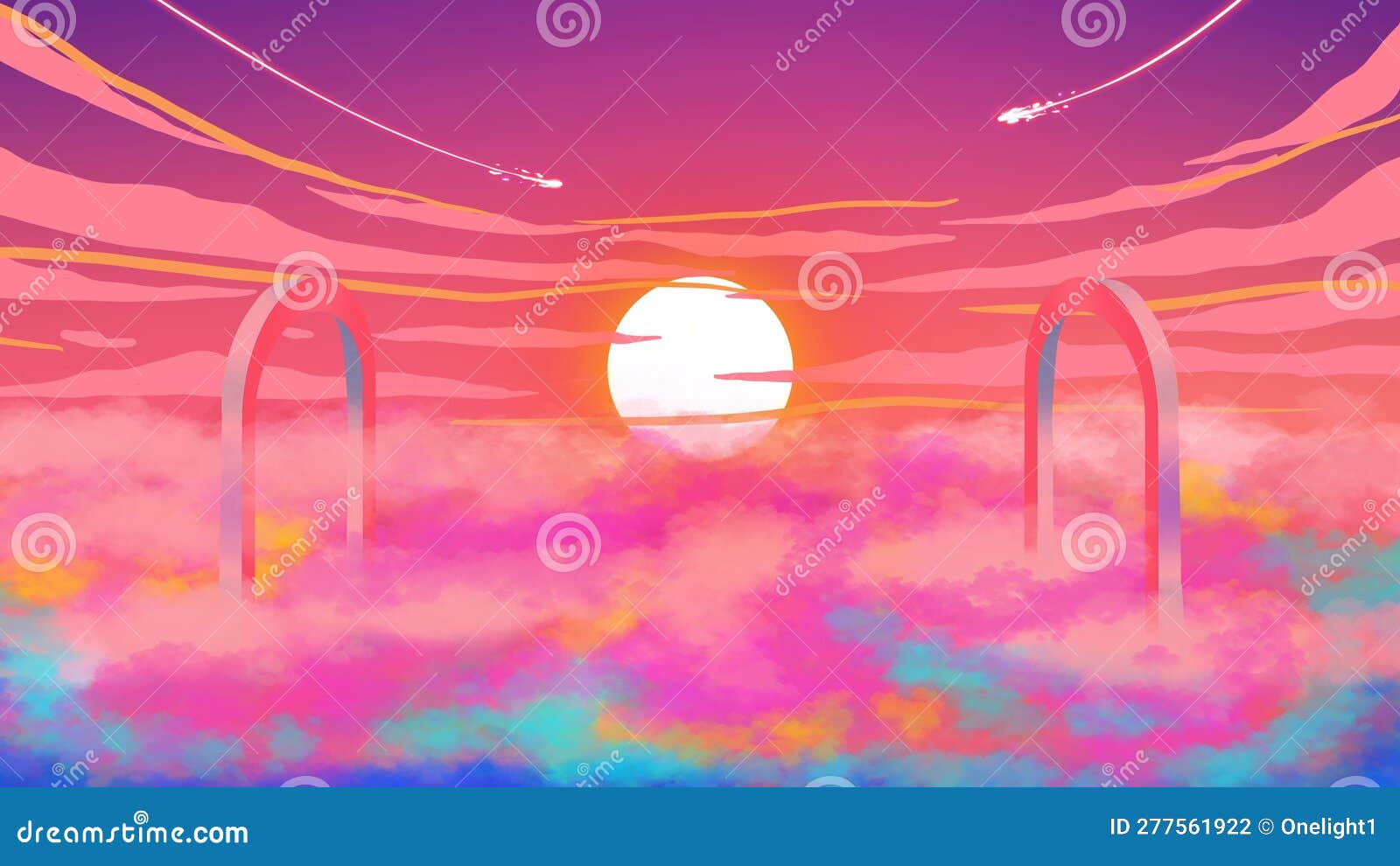 90s Nostalgia, Vaporwave Illustration, Synthwave, Vaporwave Sun ...