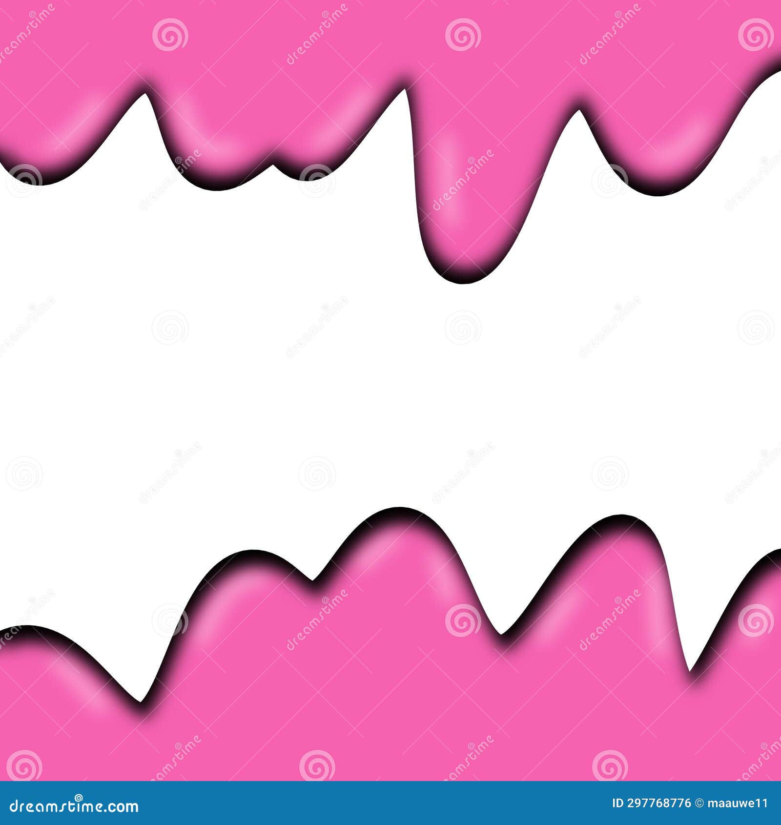 Pink 3d slime stock illustration. Illustration of slime - 297768776