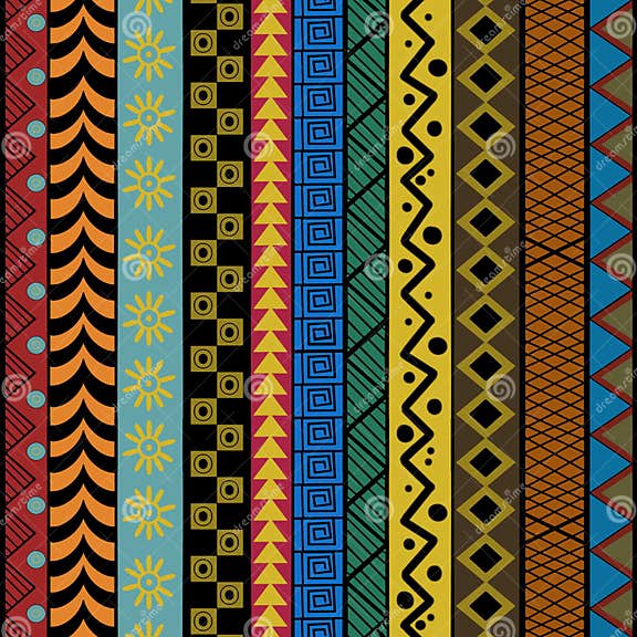 Vibrant Ethic African Fabric Patterns: a Fusion of Tradition and ...