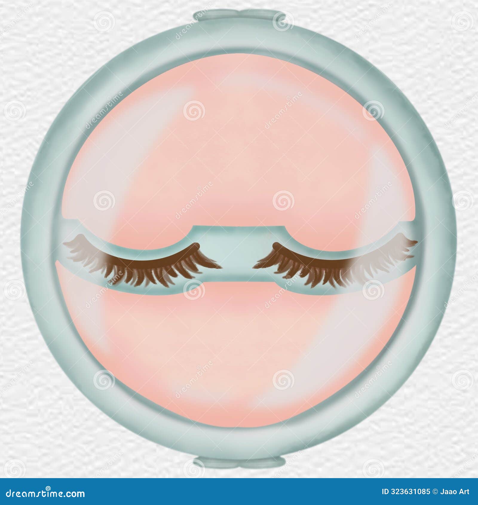 Hand-drawn False Eyelashes in a Package,mascara Brush Beauty Cosmetic ...