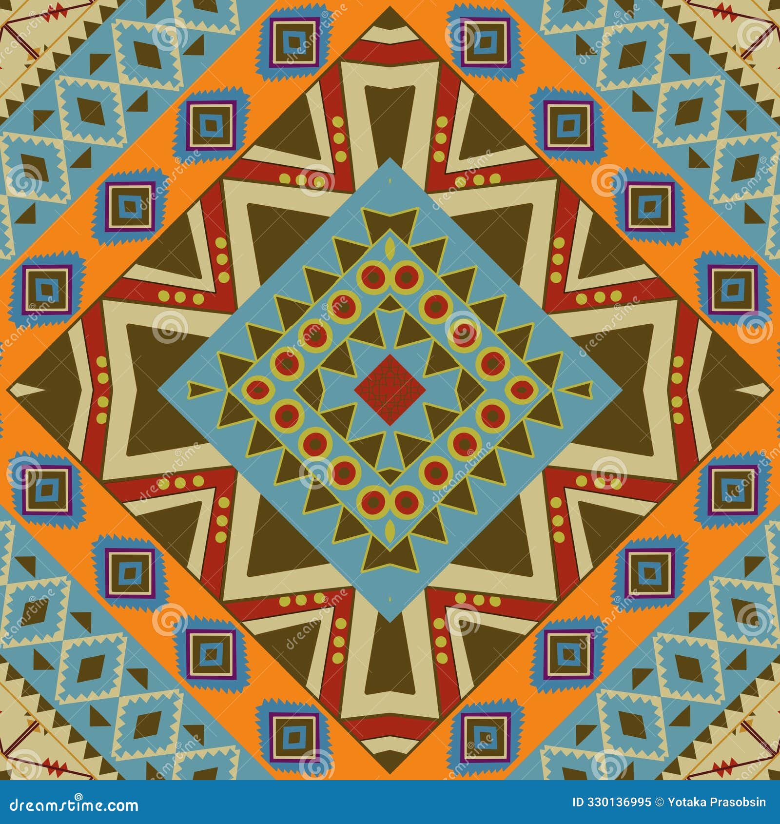 Cool Dimension: Indian Modern Geometric Fabric Pattern Stock ...