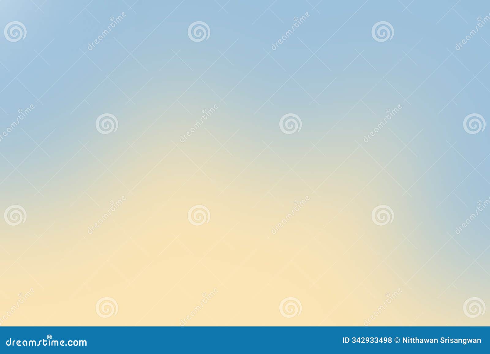 A Soft, Ethereal Gradient of Blue Fading into a Warm, Golden Hue. Stock ...