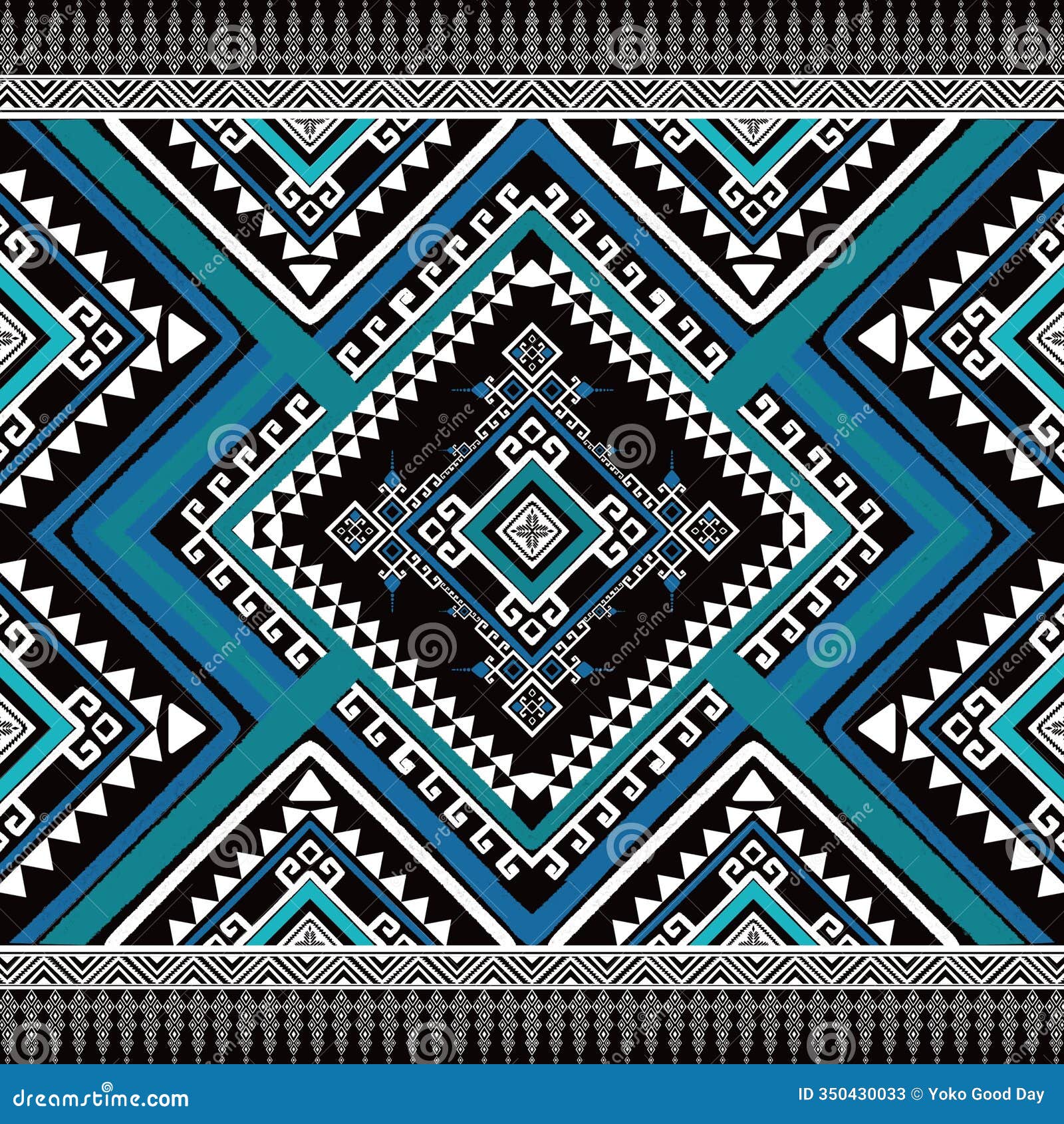 American Tribal Fabric Pattern: Geometric Beauty Inspired by Ancient ...