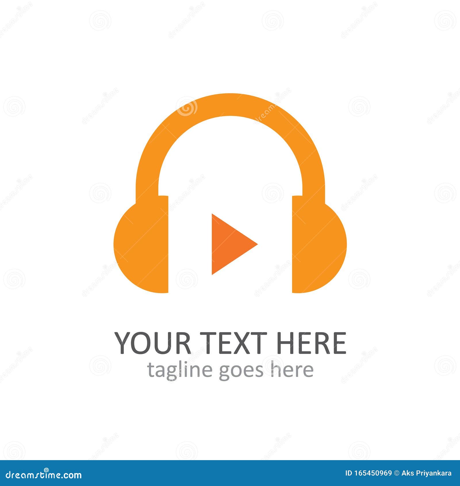 Music Play Logo Vector Design Stock Vector - Illustration of design ...