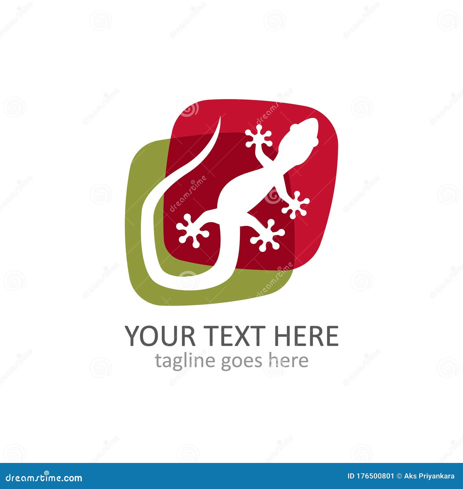 Lizard Logo Vector Design Template Stock Vector - Illustration of style ...
