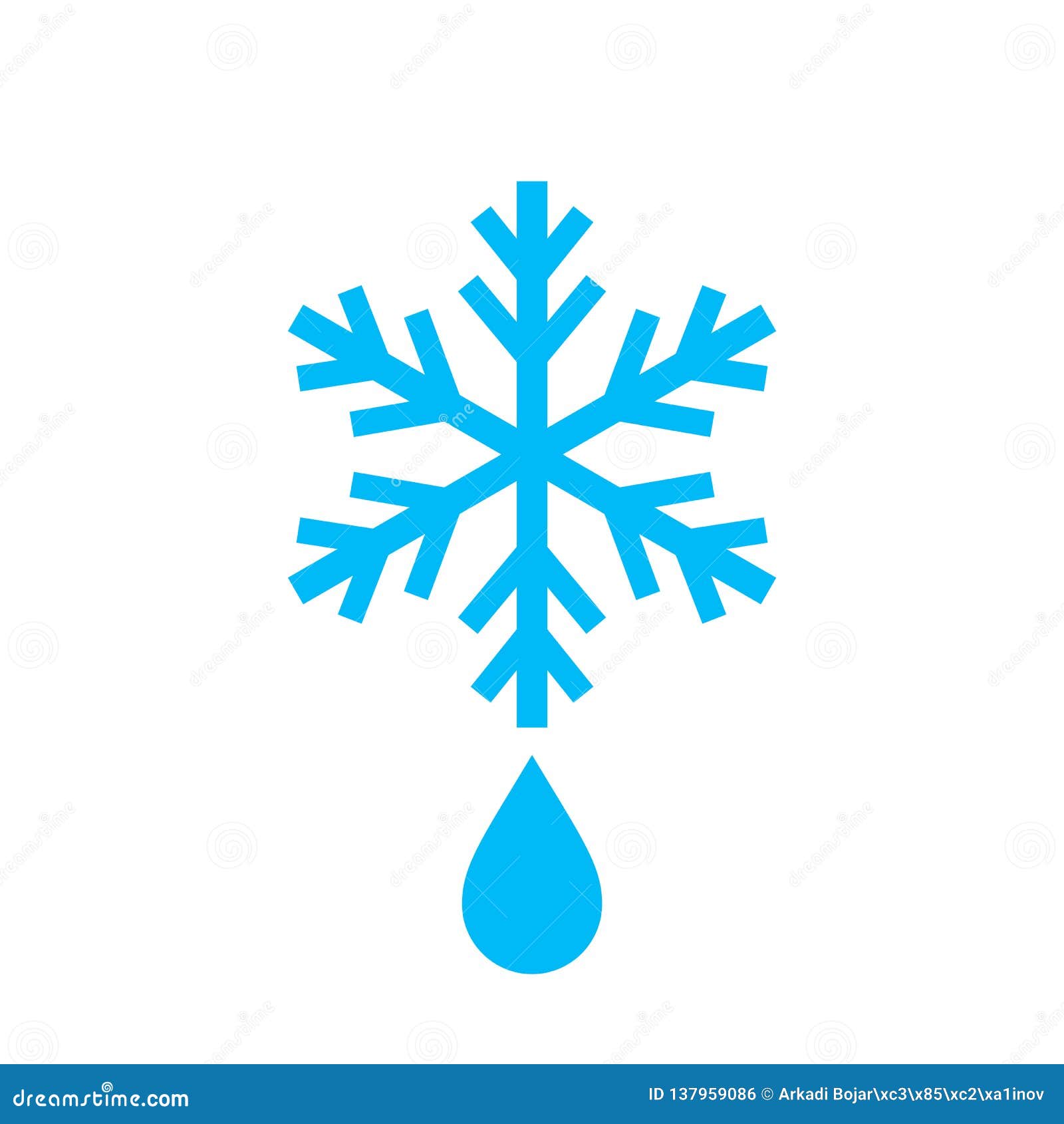 Defrost vector sign stock vector. Illustration of freeze - 137959086