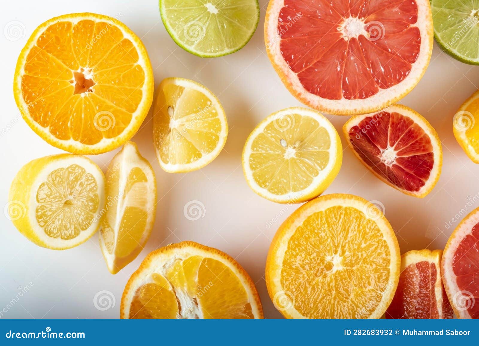 Vibrant Close-Up of Assorted Citrus Fruits Halves in Stunning 4K ...