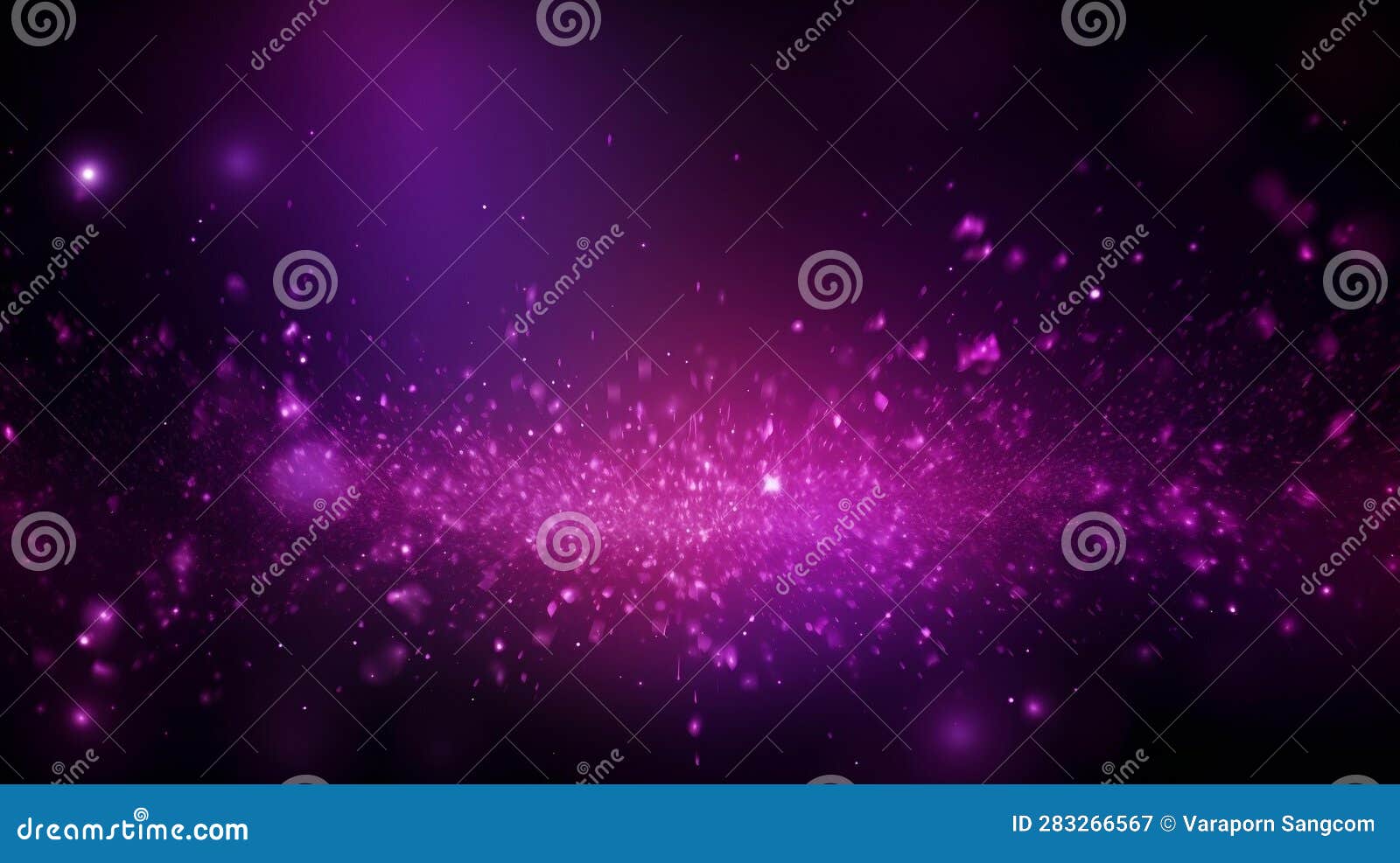 Majestic Amethyst: a Radiant Purple Isolation.Generative AI Stock ...