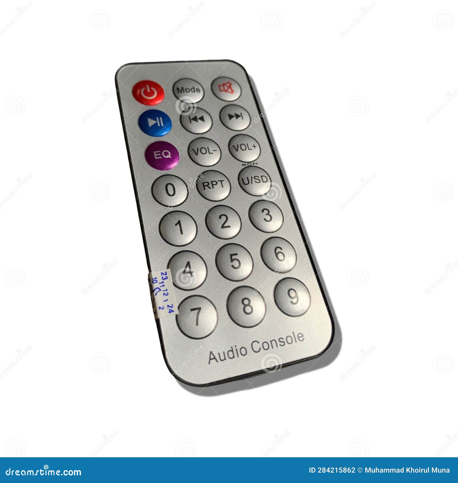 An Audio Console Remote Controller Stock Photo - Image of digital ...