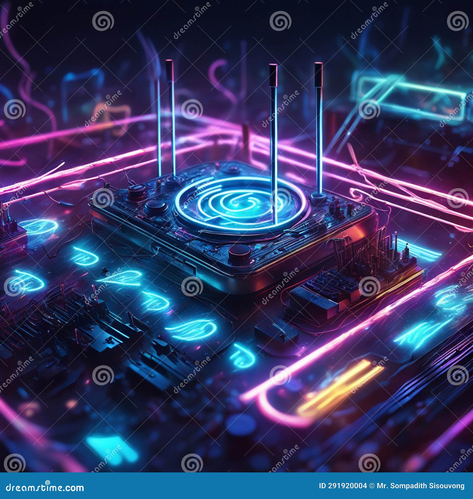 Neon Light Music Instruments are a Unique and Eye-catching Way To Add a ...