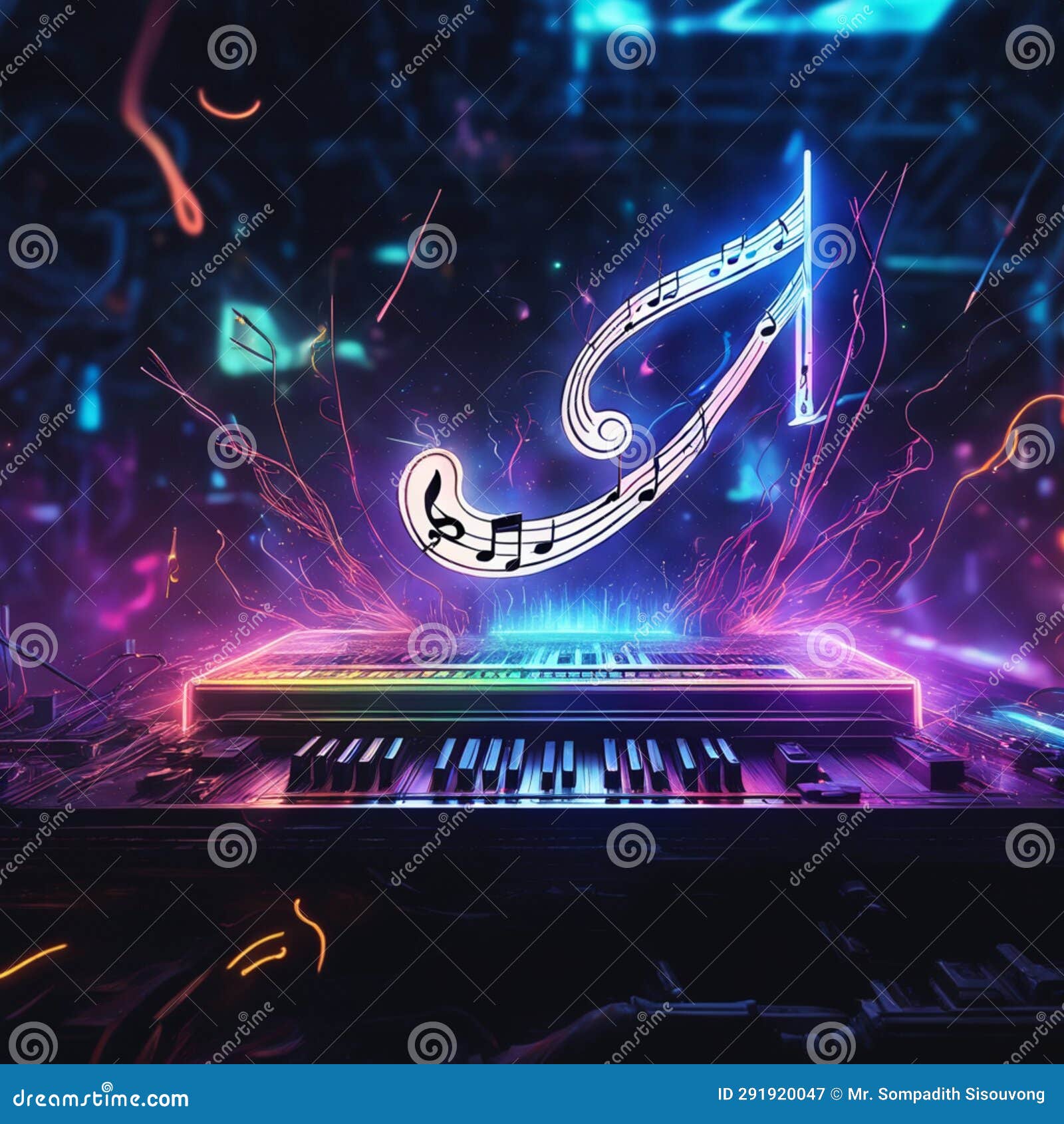 Neon Light Music Instruments are a Unique and Eye-catching Way To Add a ...
