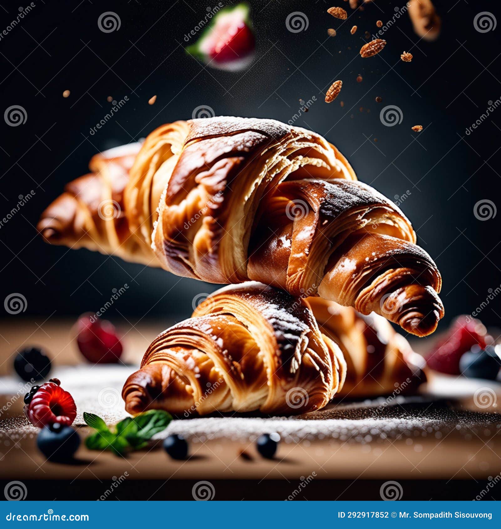 French Croissant Is A Buttery, Flaky, Viennoiserie Pastry Inspired By ...