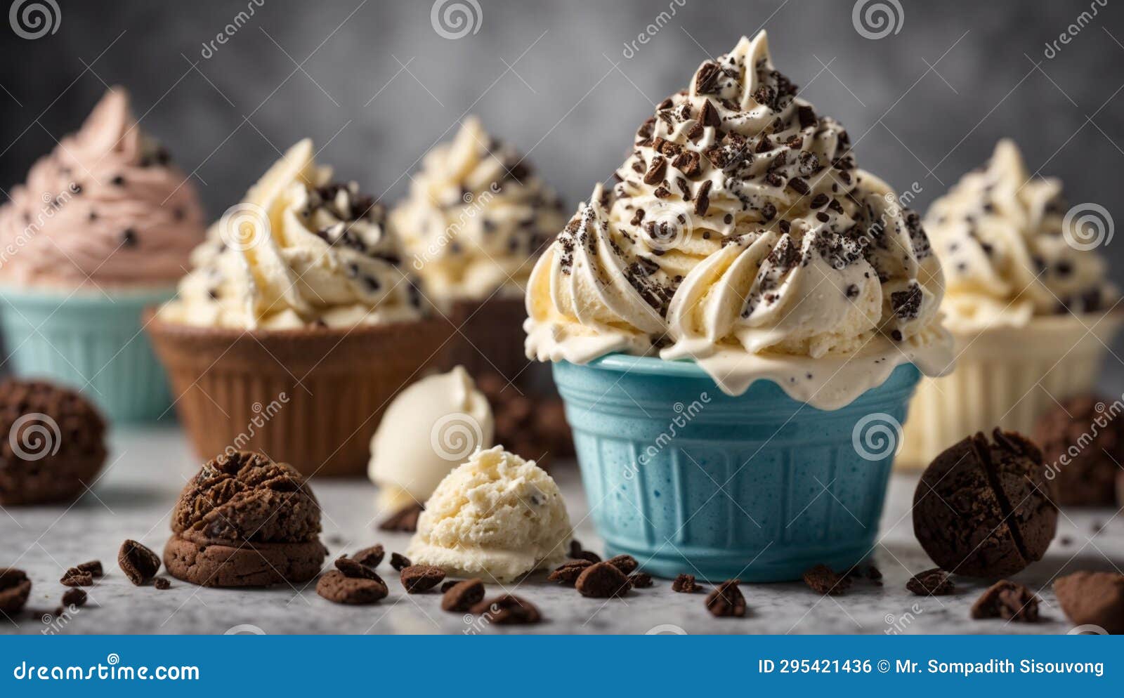 Cookies And Cream Milk Dots Royalty-Free Illustration | CartoonDealer ...