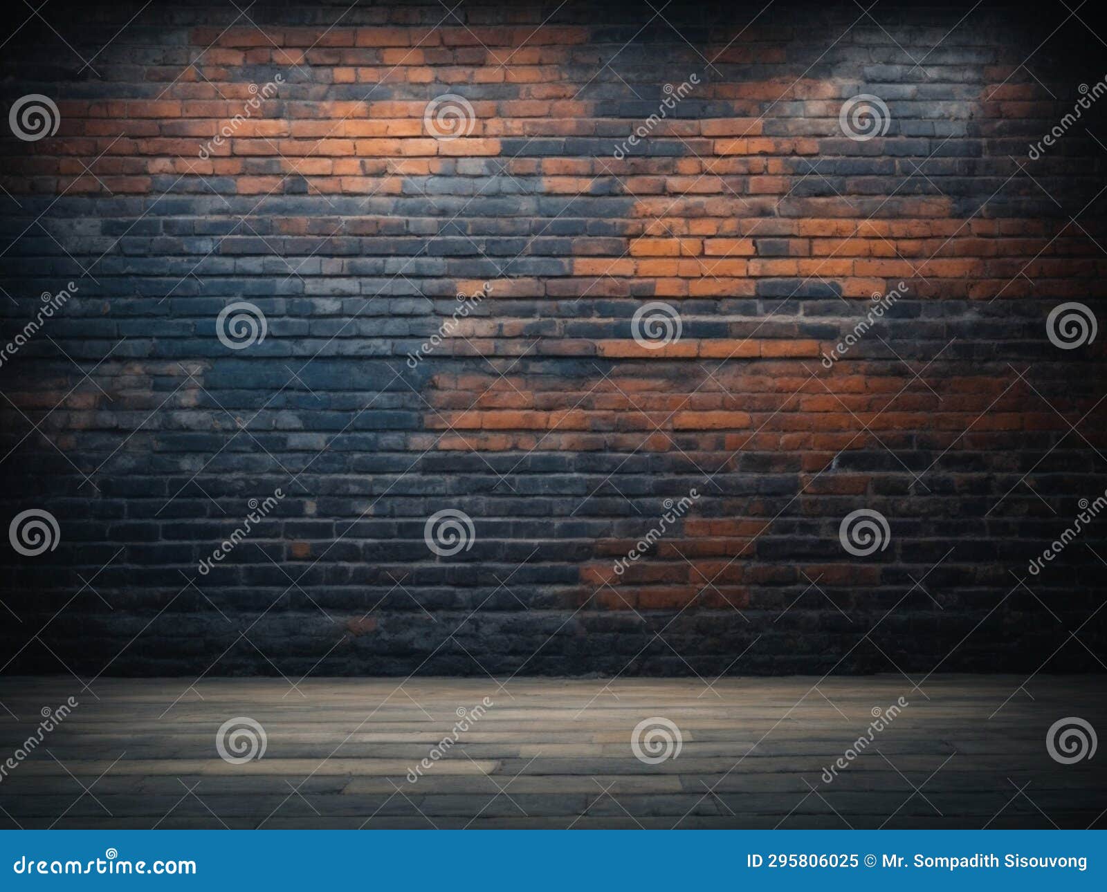 Dark Navy Grunge Brick Wall Texture Background, Wallpaper for Ads ...