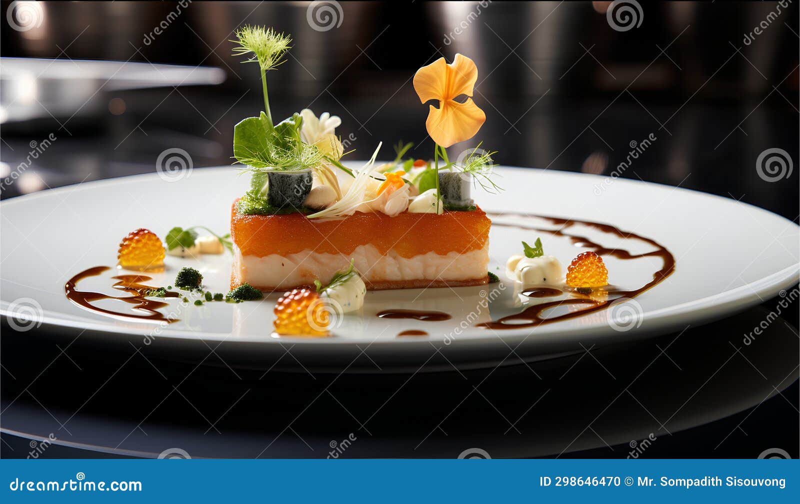 A Journey of Discovery, a Michelin-starred Fine Dining Dish, Food Photo ...