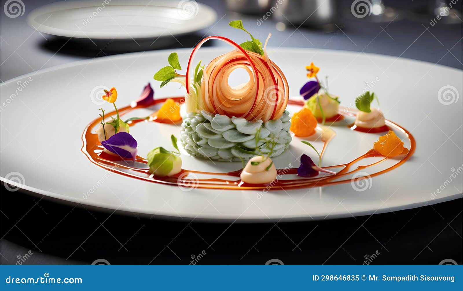 A Journey of Discovery, a Michelin-starred Fine Dining Dish, Food Photo ...