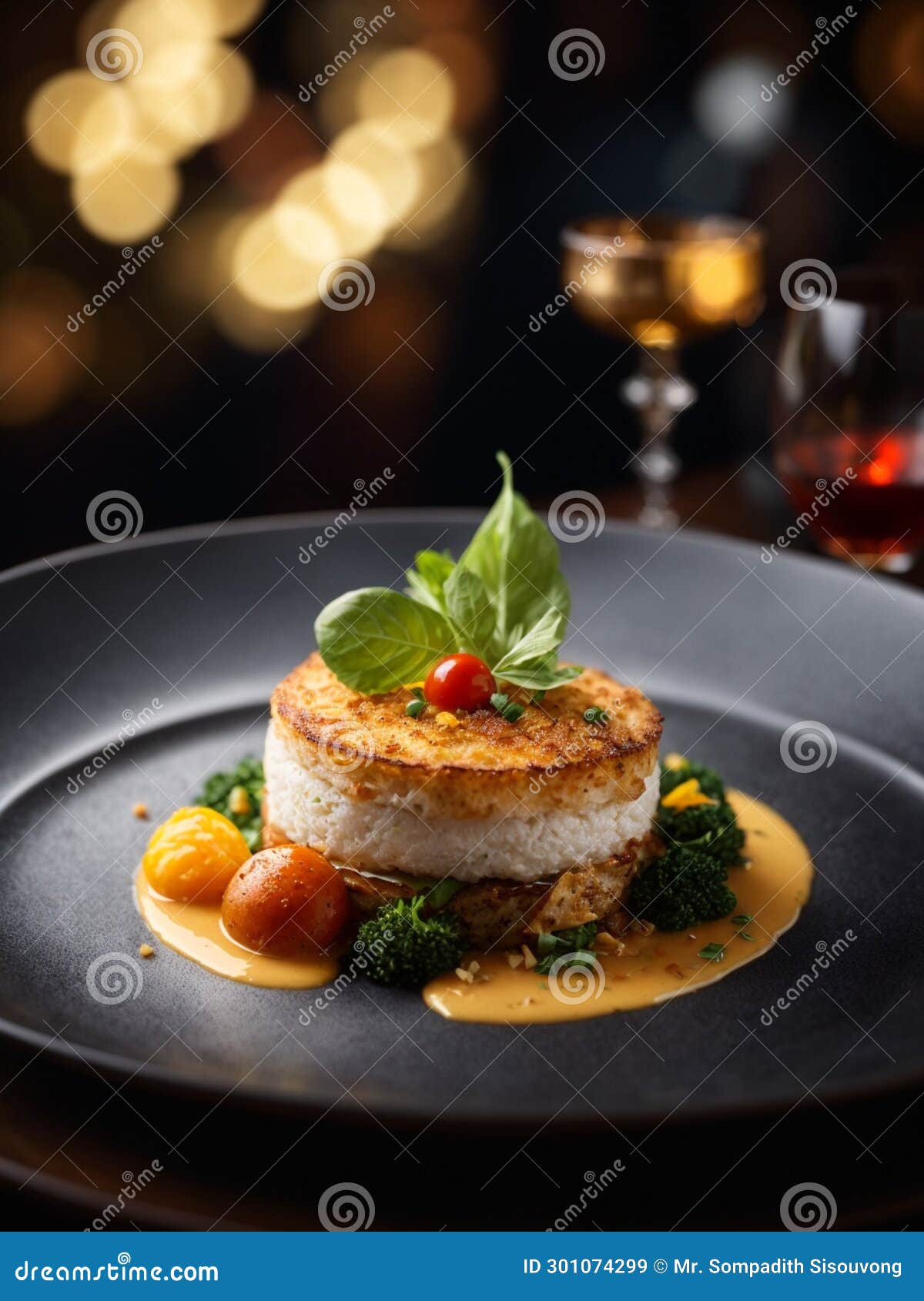 Delicious Michelin Starred Dinner Meal at Fine Dining Restaurant ...