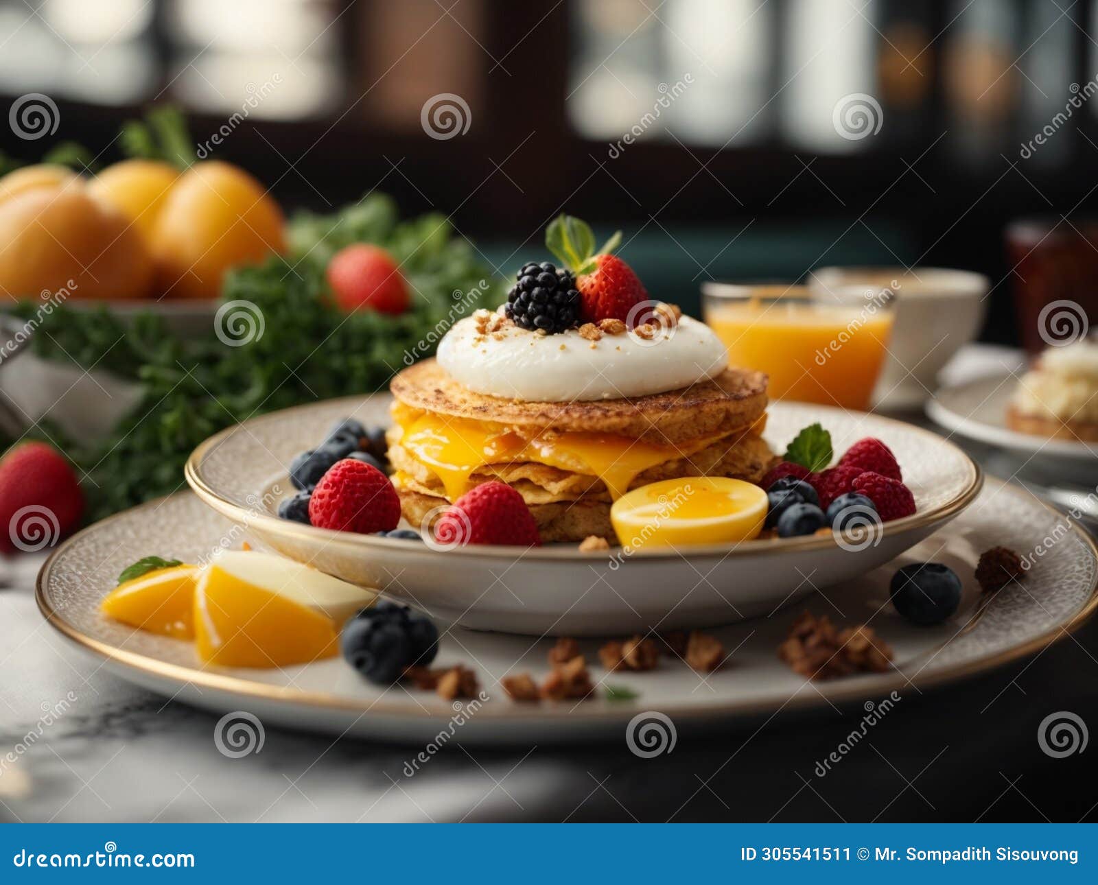 Michelin Starred and Premium Breakfast in Fine Dining Restaurant ...