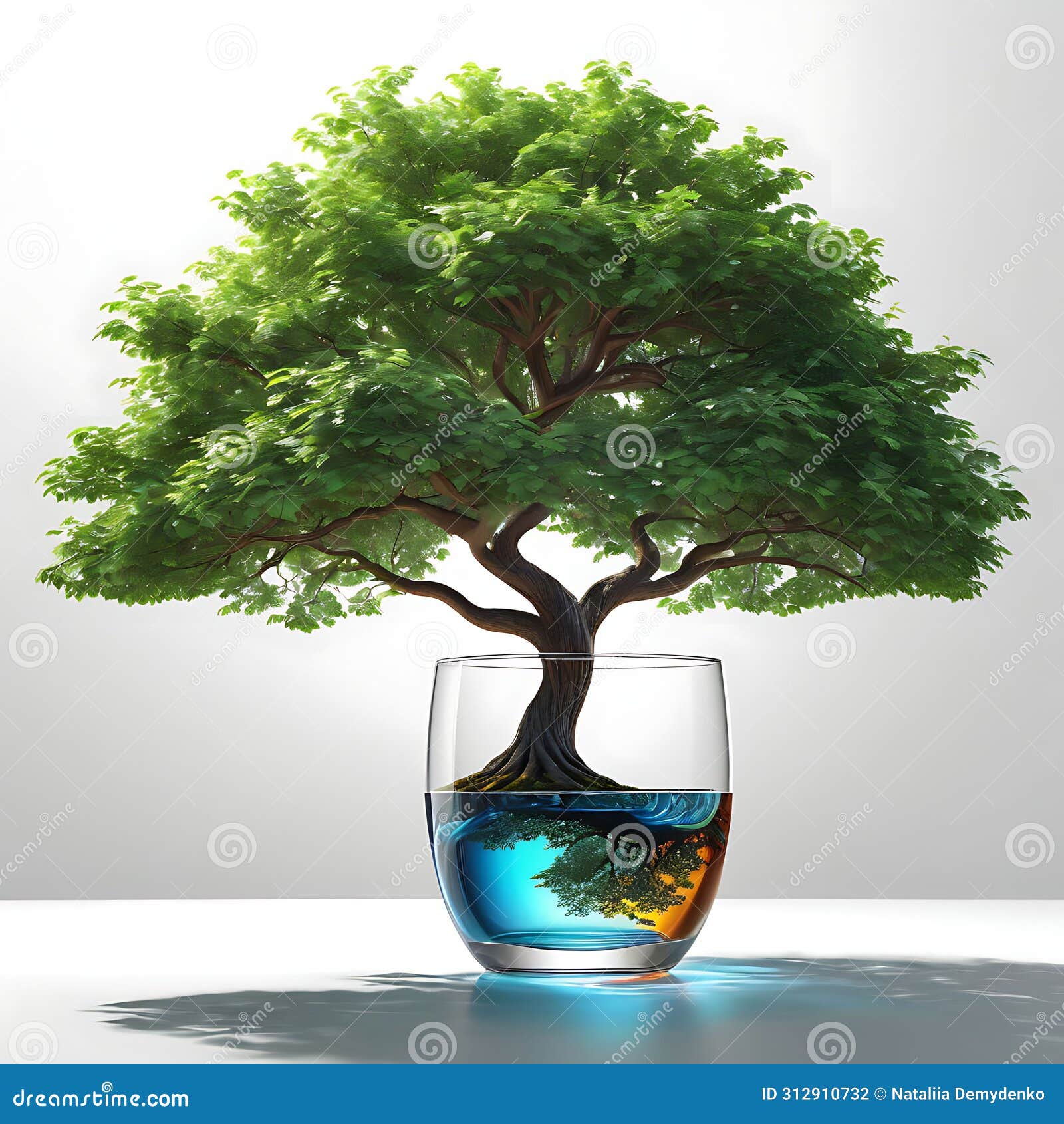 Beaker With Water Vector Illustration | CartoonDealer.com #4699102