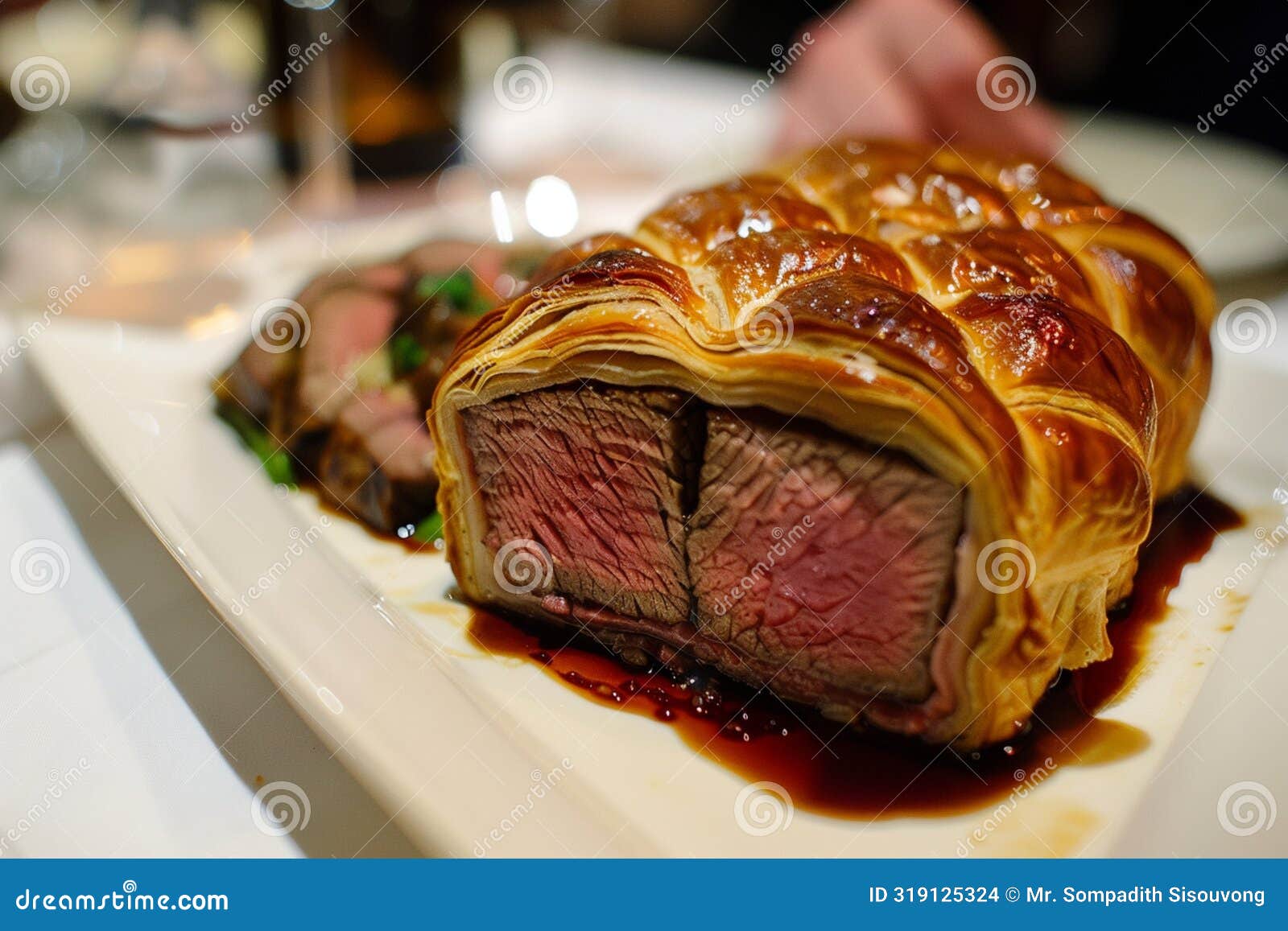 Michelin-starred Chefs Elevate the Beef Wellington Stock Illustration ...