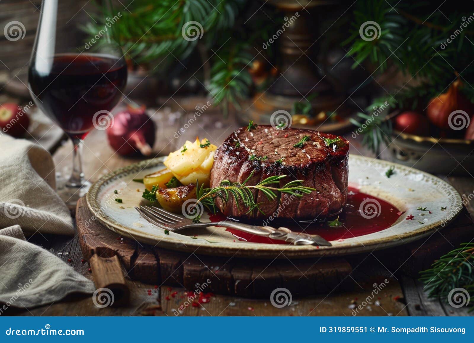 French Filet Mignon, Classic French Sauce, Silky Beef Bone Marrow ...