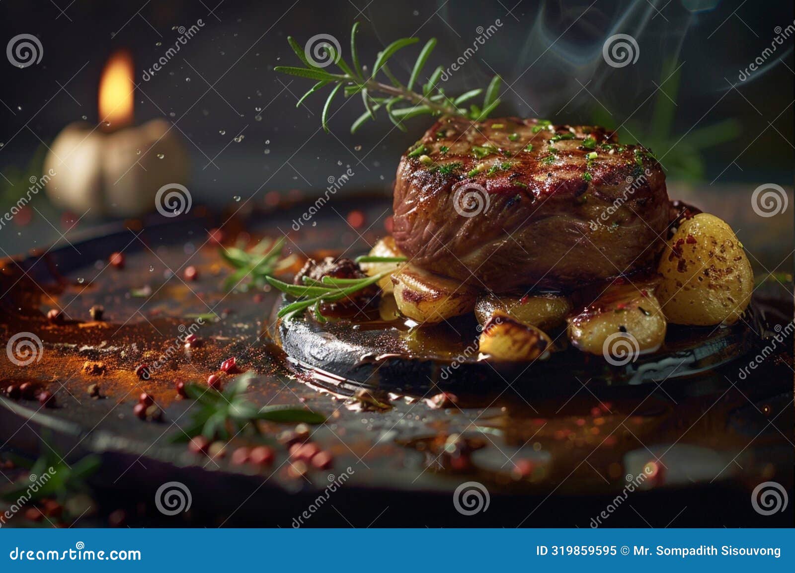 French Filet Mignon, Classic French Sauce, Silky Beef Bone Marrow ...