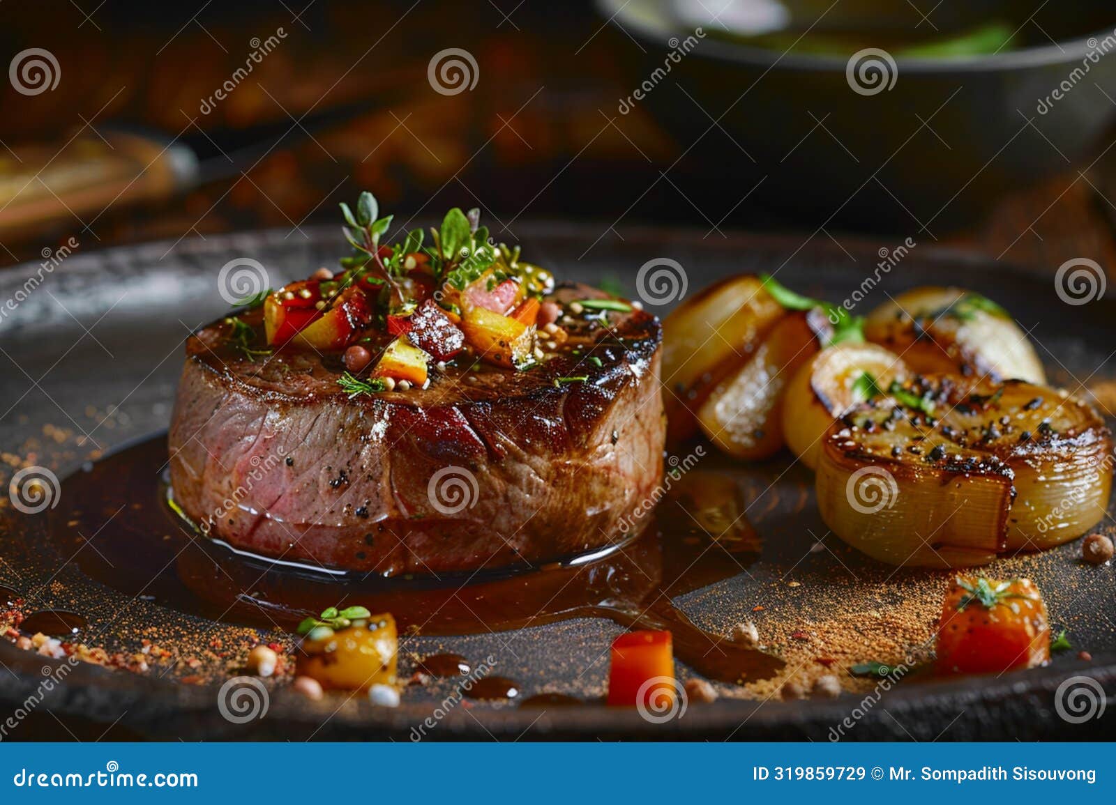 French Filet Mignon, Classic French Sauce, Silky Beef Bone Marrow ...