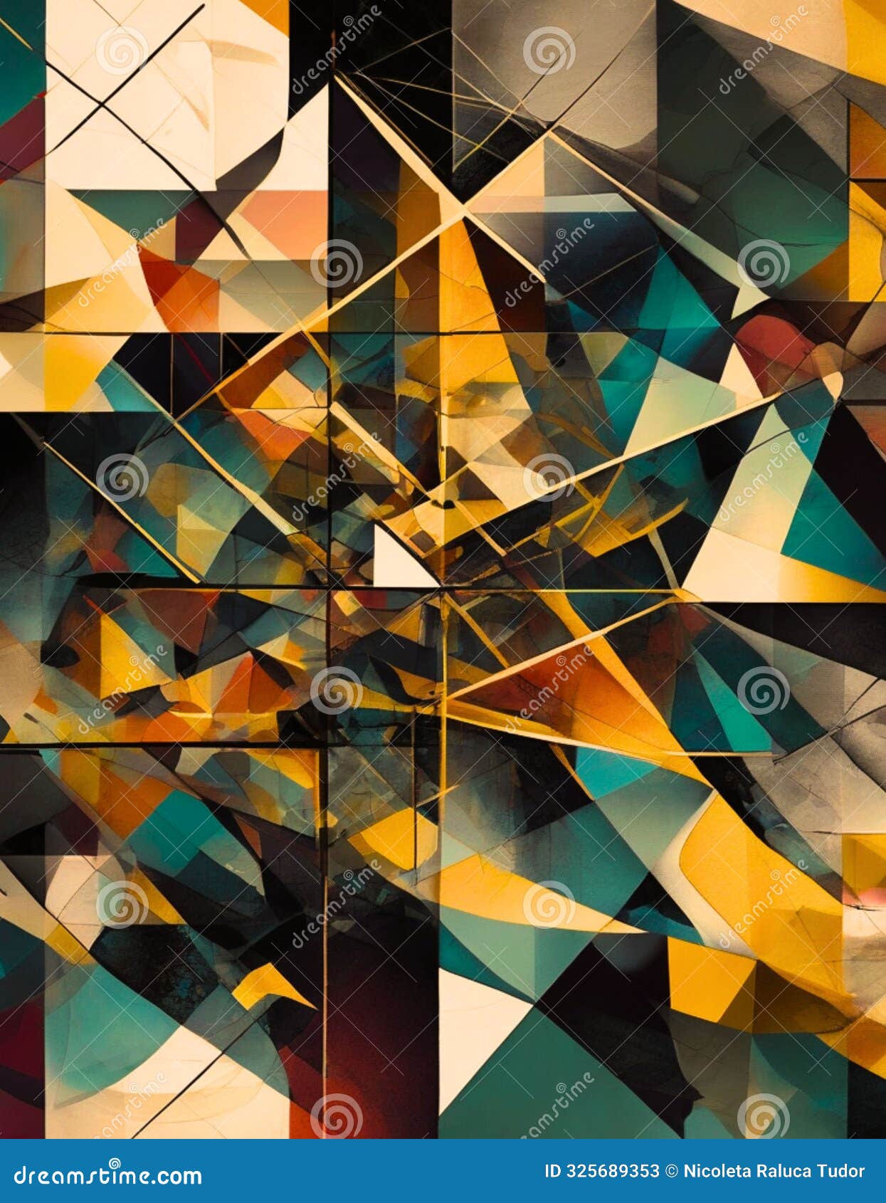 Abstract Art Uses Visual Language Of Shape, Form, Color And Line To ...