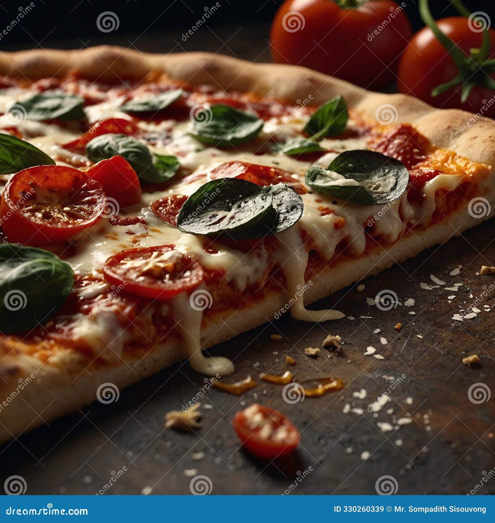 Neapolitan Pizza Was Created in Naples, Italy Stock Illustration ...