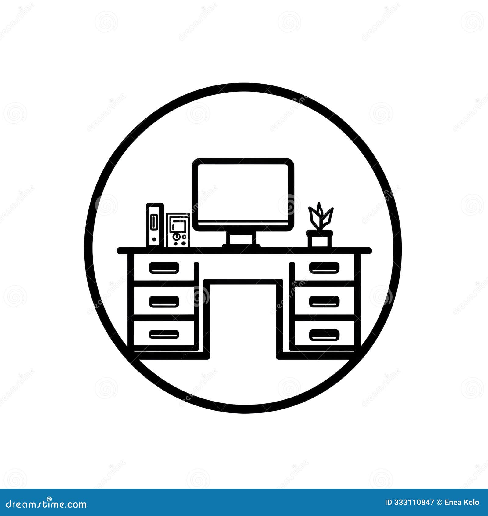 Desk Icon Transparent Background for Your Graphic Resources Stock ...