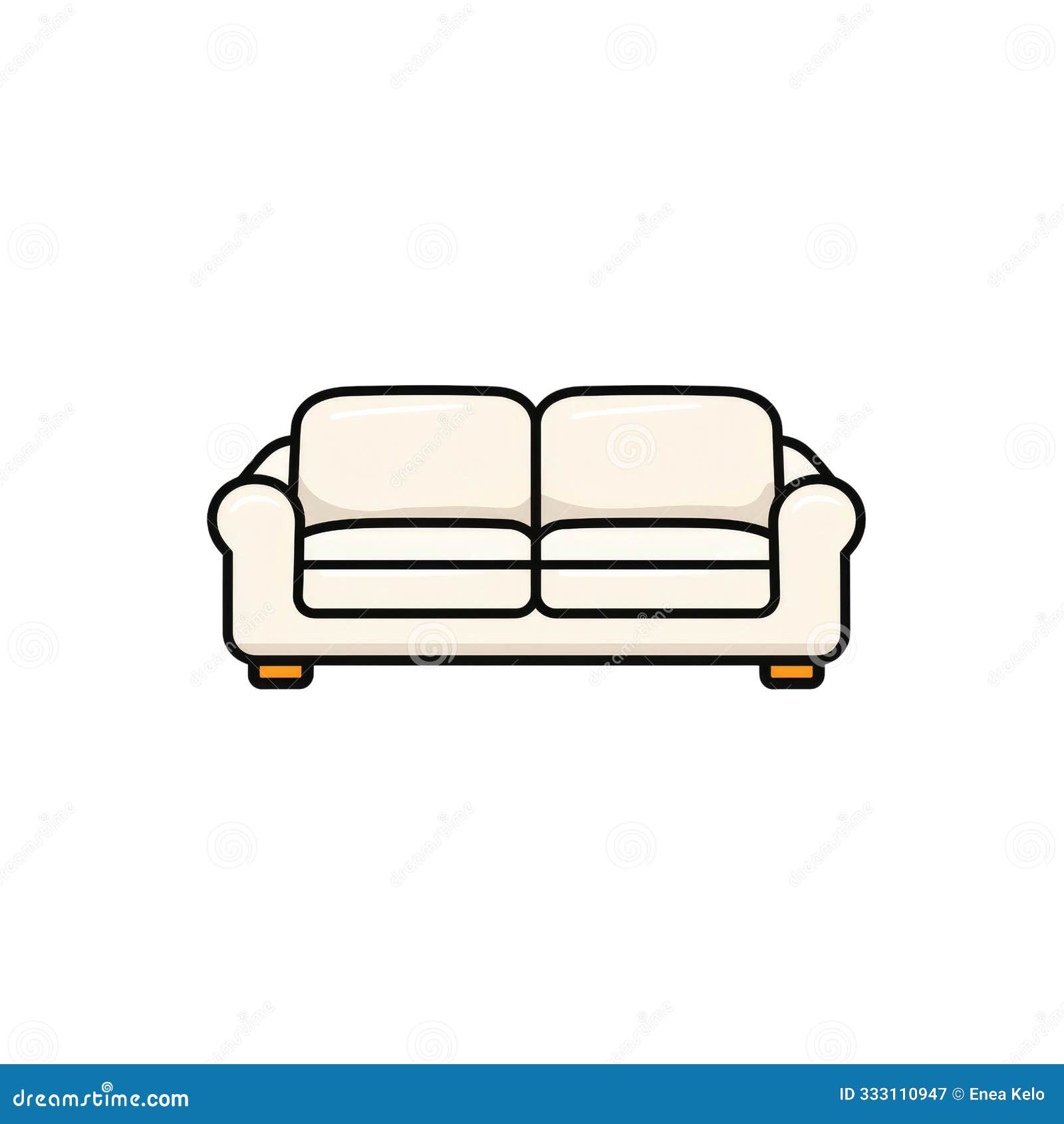 Sofa Icon Transparent Background for Your Graphic Resources Stock Image ...